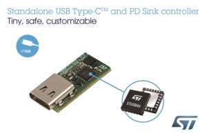 STMicroelectronics Standalone USB Type C Power Delivery Controller