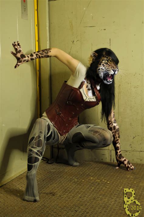 Cornered Wereleopard By Pythos Cheetah On Deviantart