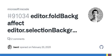 Editor Foldbackground Affect Lectionbackground Color · Issue 91034 · Microsoft Vscode