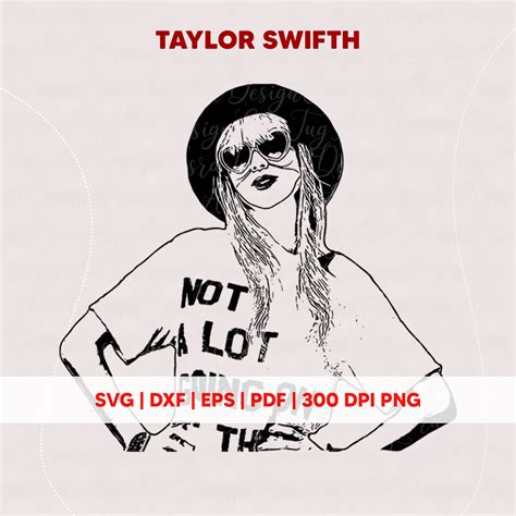 Taylor Swift Svg Taylor Swift Png Swiftie Merch T Taylor Swift Silhouette Svg For Cricut