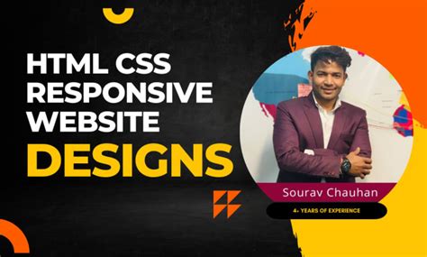 Design A Responsive Website Or Fix Html Css Or Bootstrap By Souravdevloper Fiverr