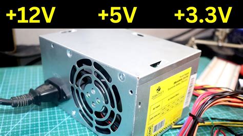 how to use computer smps as a power supply youtube