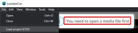project csv output file include proper time marks and video filename