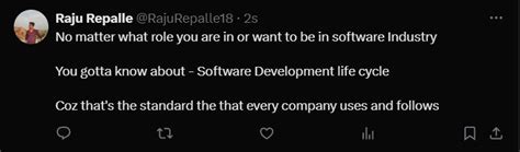 Raju Repalle On Linkedin Basic Thing You Need Learn About Software