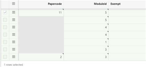 Oracle Apex Interactive Grid Hiding The First Column In Between Values