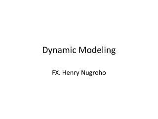 PPT Dynamic Process Modeling And Simulation PowerPoint Presentation Free Download ID 2411135