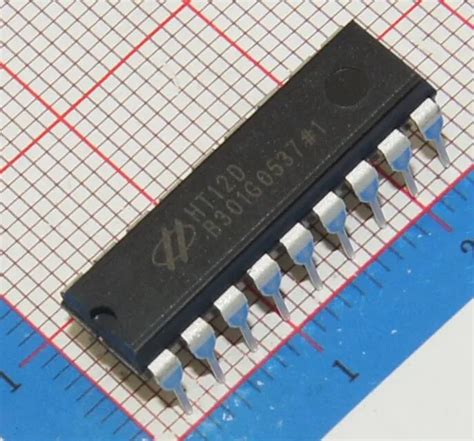 Ht12d Ic Remote Control Decoder Ics And Ht12d
