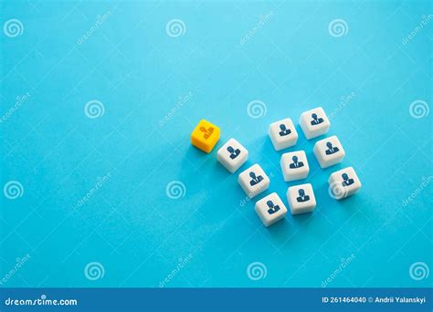 The Leader Leads The Team Reassignment To A New Job Lead To Success Take The Initiative Get