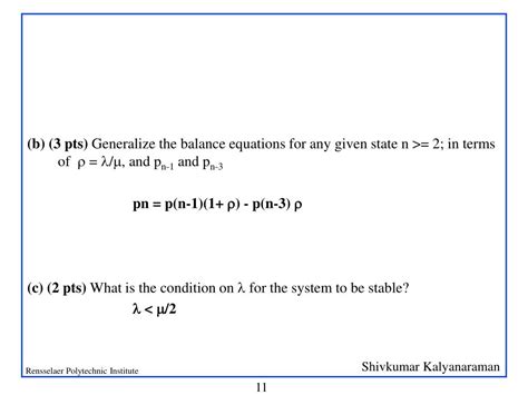 Ppt Ecse 4670 Computer Communications Netwoks Exam 2 Solutions Powerpoint Presentation Id