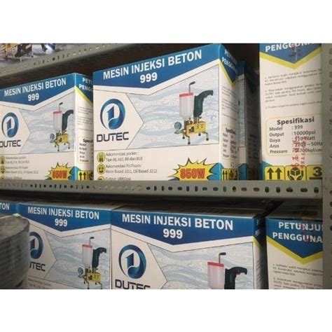 Jual Dutec Mesin Injeksi Pu Beton Alat Suntik Beton Injection Pump