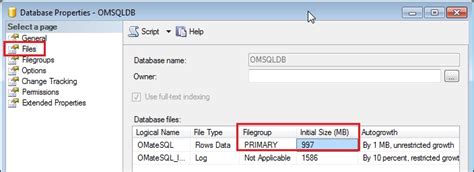 Determining The Size Of An Sql Database