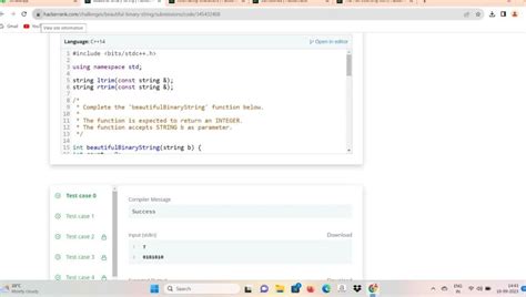 Nandini Mate On Linkedin Codingchallenge Problem Cprogramming