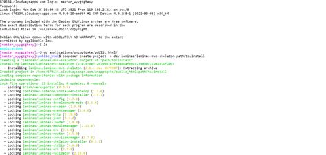 How To Install Laminas Php Framework On Cloudways