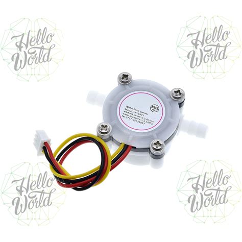 Sensor De Flujo De Agua YF S Hello World Electronics