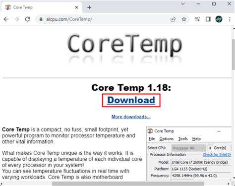 How To Check The Cpu Temperature On A Windows 11 Pc