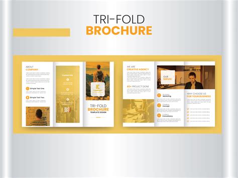 Tri Fold Brochure By Vectorvalue On Dribbble