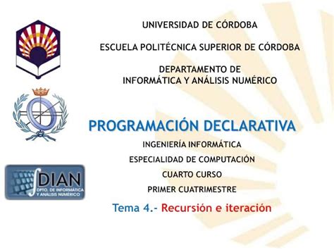 Pdf ProgramaciÓn Declarativa · Tema 1 Introducción Al Lenguaje Scheme Tema 2 Expresiones Y