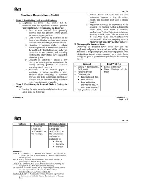 01 Handout 1 Pdf A Manual For Writers Of Research Papers Inquiry