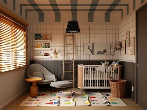 Quartinho Grid Inspiração Para Decorar O Quarto Do Bebê