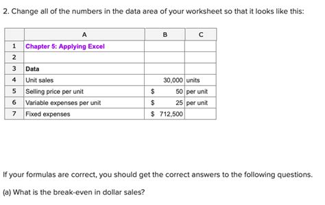 solved paste a1 x fx chapter 5 applying excel chapter 5