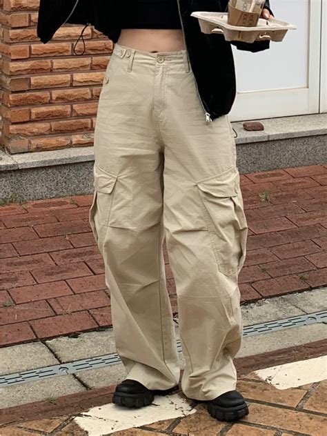 콘니유 🚀부분당일발송🚀 Diagonal Pocket Pants 사선 비죠 카고팬츠