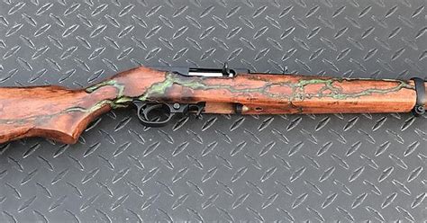 10 22 Custom Stock Gunstock Stain With Apple Green Inlay Album On Imgur