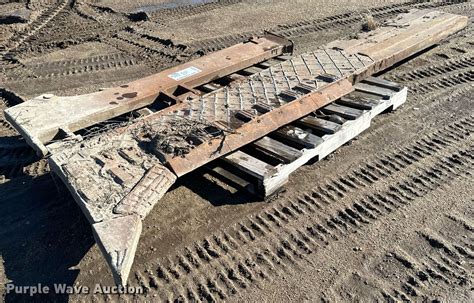 Bron Hs3 Cable Plow Blade In Perham Mn Item Dv0616 For Sale Purple