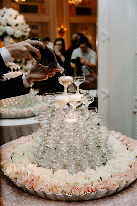 Coupe Glass Champagne Tower