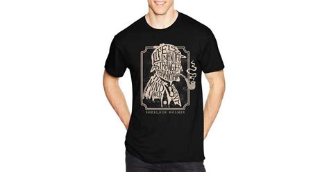 Hanes Graphic T Shirt Sherlock Holmesblack • Price