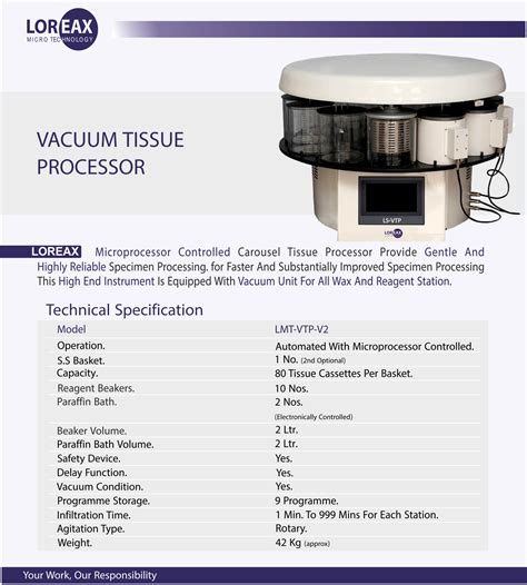 Vacuum Tissue Processor