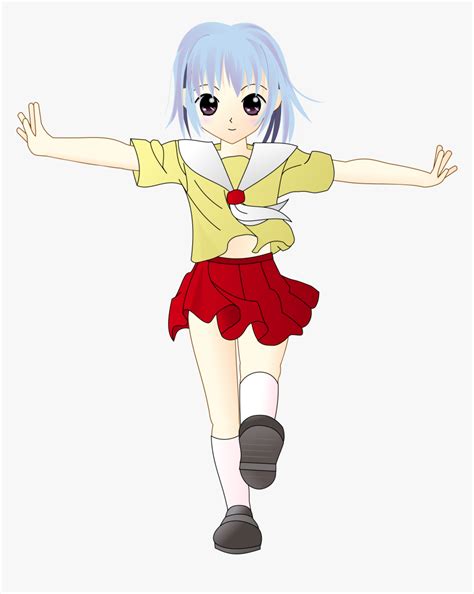 Best Anime Girl Dancing  Png Sketch Art Design And Wallpaper My