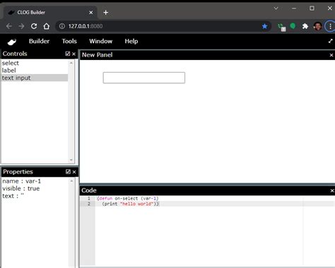 clog builder coming soon sorry couldn t wait to share r common lisp