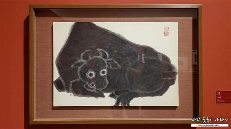 소그림 화가 6명의 작품 이중섭 이만익 박수근 박생광 장욱진 문신 ★ 솔직리뷰 ~ 여행 맛집 전시 공연