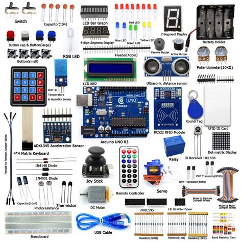 Adeept Uno R3 Rfid Starter Kit Robotshop