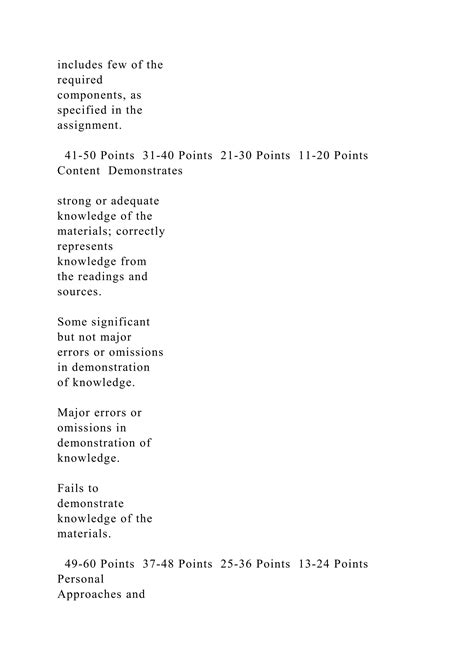 Otl531 Portfolio Project Rubric Criteria Meets Expectatidocx
