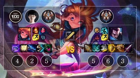 Edg Scout Zoe Vs Yasuo Mid Kr Challenger Patch 1010 Youtube