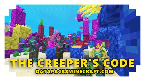 The Creeper S Code DataPack For 1 21 9 1 20 6 Smooth Vanilla