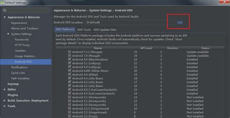 Android Studio Sdk Manager Downloading Into Incorrect Directory Stack