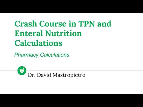 23 How To Calculate Tpn