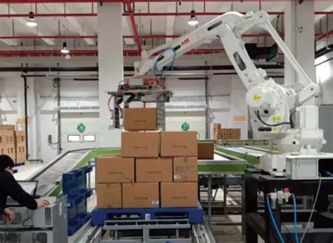 Industrial Pick Place Robot Arm Automatic Intelligence Pallet Stackers Palletizer Robot Arm