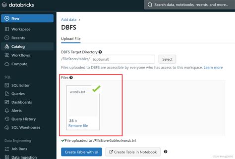 Spark云计算平台databricks使用，上传文件databricks上传数据 Csdn博客