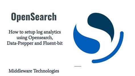 how to setup log analytics using opensearch data prepper and fluent