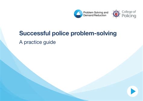 Pdf Successful Police Problem Solving A Practice Guide