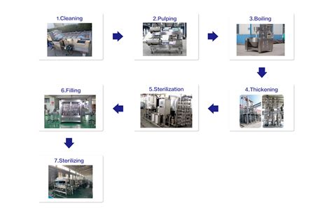 Jam Production Line Vegetable And Fruit Processing Machines Manufacturer Hadof Machinery