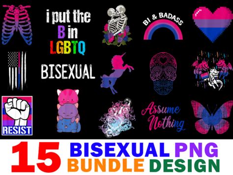 15 Bisexual Shirt Designs Bundle For Commercial Use Part 2 Bisexual T