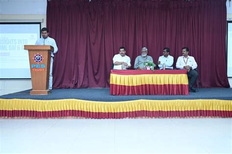 The Department Of Aiandml Hosted An Expert Talk On Valuable Insights Into Aiml Gai And Agi With The