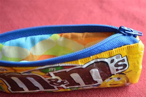 Diy Candy Wrapper Zipper Pouch Artofit