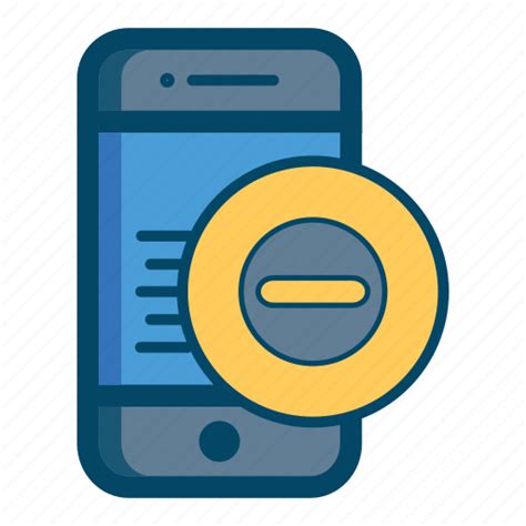 App Delete Mobile Remove Icon