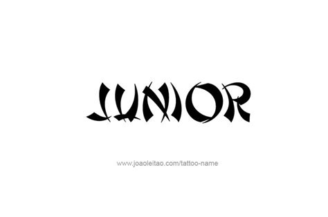 Junior Name Tattoo Designs Tattoo Designs Name Tattoos Name Tattoo Designs