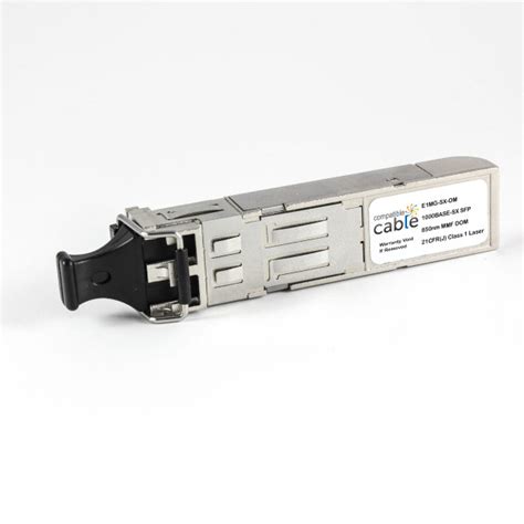 Optical Transceiver 1000BASE SX SFP MMF OPTICAL MONITORING BROCADE COMPATIBLE Compatible